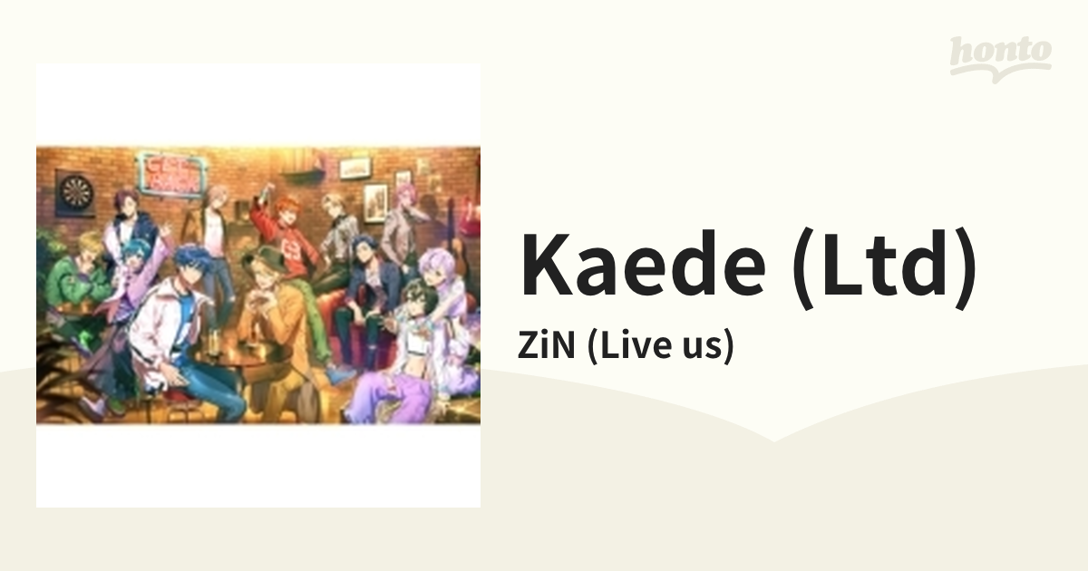 KAEDE 【初回限定盤】【CDマキシ】/ZiN (Live us) [WTPT013] - Music：honto本の通販ストア